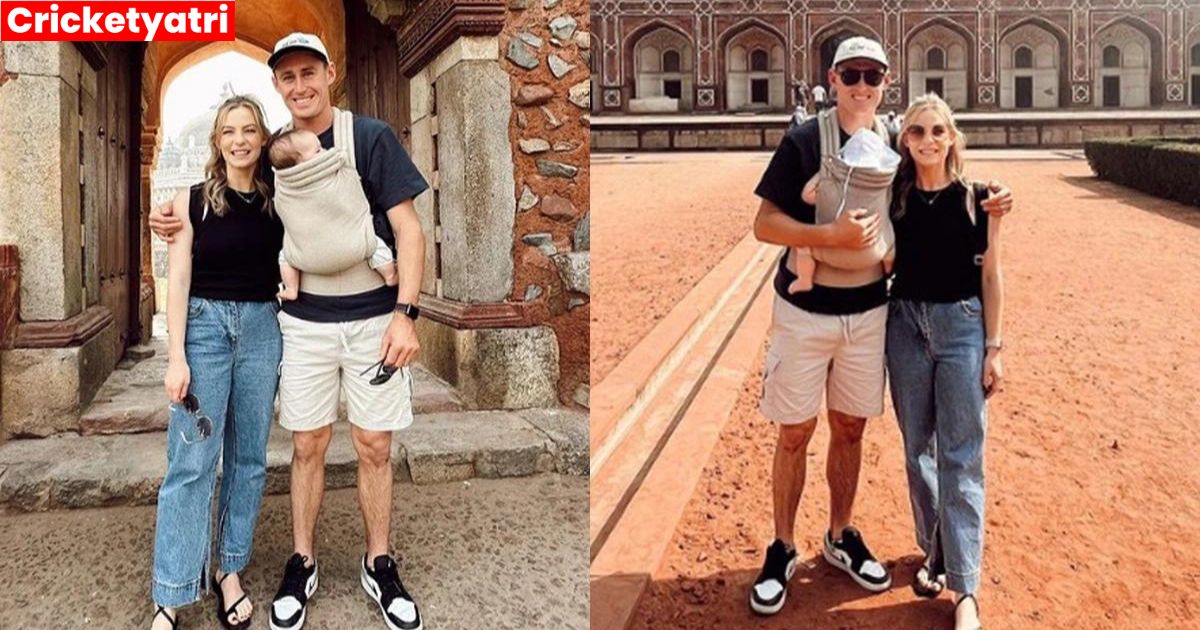 IND vs AUS: Marnus Labushen परिवार संग घूमने पहुंचे हुमायूं का मकबरा ...