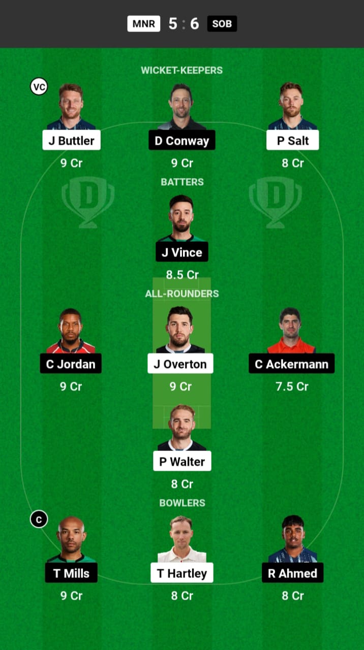 MNR vs SOB Dream11 Prediction in Hindi, Dream11 Team, Fantasy Cricket, Pitch Report, The Hundred ...